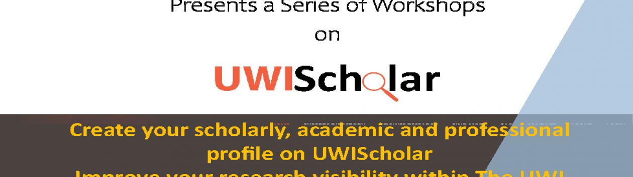 UWI Scholar Workshop | WIGUT